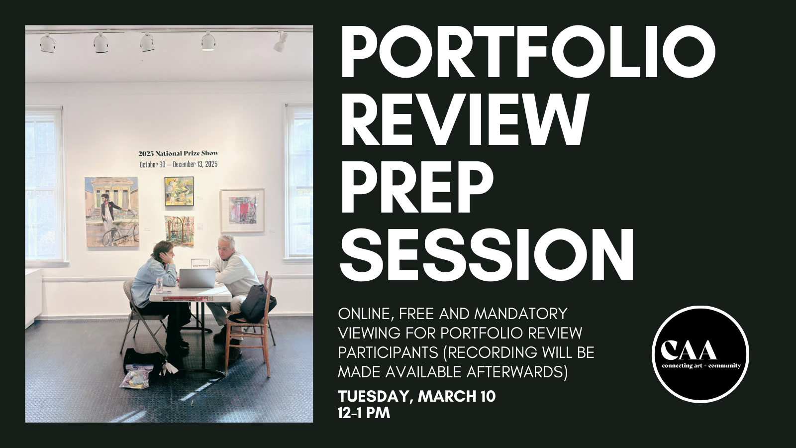Portfolio Review – Cambridge Art Association